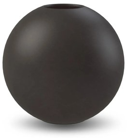 Kulatá váza Ball Black 20 cm COOEE Design