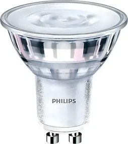 Philips CorePro LEDspot 3W GU10 stříbrná / bodová žárovka / 230lm / 30