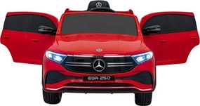 Elektrické autíčko Mercedes Benz EQA 250 červené