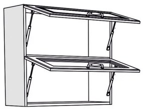 Horní skříňka IN VH 80 CONTEMPO - písek