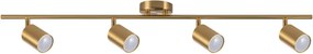 LED RGBW Stmívatelné bodové svítidlo GOLDIE 4xGU10/4,8W/230V zlatá