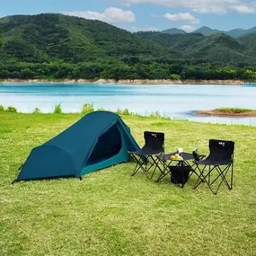 NILS Camp NC2502 Skyair 2 modrý / Lehký stan pro 2 osoby / 300 x 220 x
