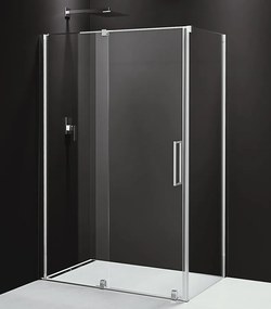 Polysan Sapho, ROLLS LINE obdélníková sprchová zástěna 1300x900 mm, L/P varianta, čiré sklo