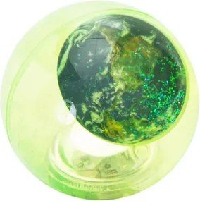 NASA Hopík skákací míček se třpytkami / Na baterie / Se světlem / 4 va