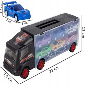 NÁKLADNÍ AUTO TIR S 6 VOZIDLY