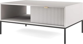 PSK Konferenční stolek NEMO L104, Šedá 104 cm Dekor nohou: Černé