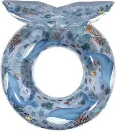Little Dutch Nafukovací kruh Ocean World modrá / průměr 91 cm / od 3 l