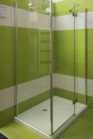 Besco Viva obdélníkový sprchový kout Orientace: Levá, Rozměr koutu: 120x80cm