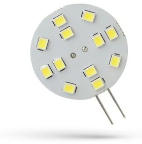 LED žárovka G4 2W 190lm 12V teplá, ekvivalent 19W
