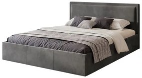 Čalouněná postel SOAVE rozměr 180x200 cm Šedá 1