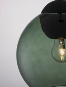 Retro lustr Midori 24 zelená