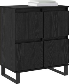 Servírovací skříň 2 ks Černý dub 60 x 35 x 70 cm 3394547