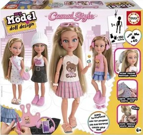 EDUCA Kreativní sada My Model Doll Design: Ležérní styl (20652) / od 6