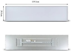 Brilagi - LED Stropní svítidlo SLIMFRAME LED/58W/230V 120x30 cm bílá