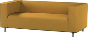 Potah na pohovku IKEA Klippan 2-místná barva žlutá látka pletený vzor