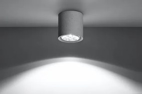 Stropní bodové svítidlo SOLLUX Cullo GU10 1x40W bez zdroje SL.0645 beton