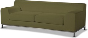 Potah na pohovku IKEA Kramfors 3-místná barva zelená látka pletený vzor