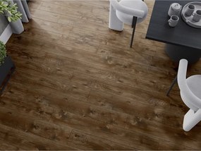 Mexen Mount Vernon vzorek vinylových panelů SPC 6,5 mm, podklad IXPE 1,5 mm, 4 V-drážka, ořech - F1029-S