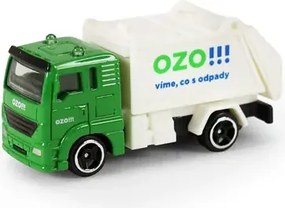 RAPPA Popelářské auto OZO!!! / Kovové auto / Volný chod / 7 cm