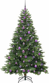 Umělý vánoční stromeček s stojanem Zelená 180 cm PE a PVC 3397555