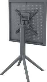 Skládací stůl Sky eckig – tmavě šedá