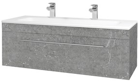 Dřevojas Koupelnová skříň ASTON SZZ 120 Varianta: N01 Bílá lesk / Úchytka T01 / D15 Nebraska
