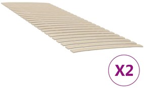 Náhradní lamely k posteli s 48 lamelami, 2 ks, 70x200 cm 3203723