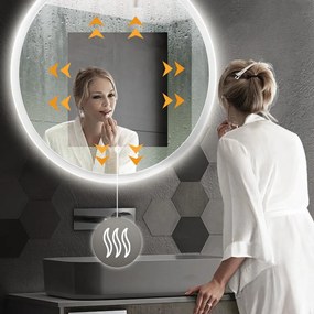 Tutumi Tutumi, kulaté LED koupelnové zrcadlo 50cm FFJ50, HOM-02836