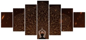 Obraz - Meditace (210x100 cm)