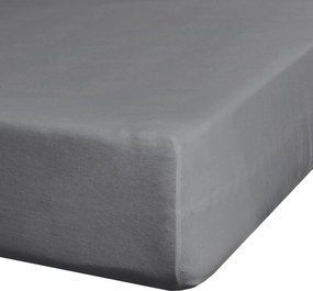 JERSEY PROSTĚRADLO JERS4 120X200 CM, VÝŠKA 25 CM ŠEDÉ