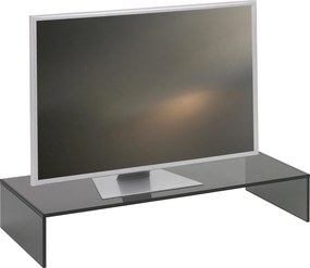 XXXLutz TV NÁSTAVEC, sklo, šedá Xora - TV příslušenství - 002757005403