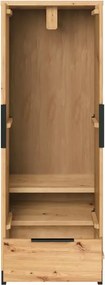 furniture-nabytek.cz - Šatní skříň Sidora divoký dub