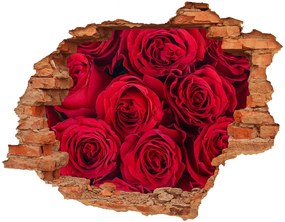 Wallmuralia Samolepící nálepka fototapeta Růže 90x70 cm