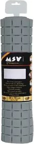 MSV QUADRO Premium protiskluzová podložka do sprchy šedá / SBS kaučuk