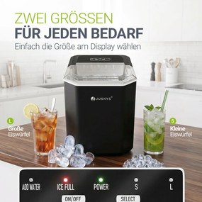 Juskys Výrobník ledu IceOracle se samočištěním Barva: červená