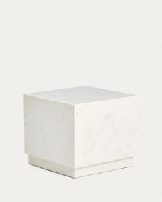 Mramorový odkládací stolek 40x40 cm Sorein – Kave Home