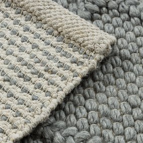Dywany Łuszczów, Kusový koberec Tahar 99001G grey, 200x290, šedá, ložnice
