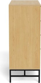 ACTONA Komoda ALBANY hnědá 80,6x40 cm