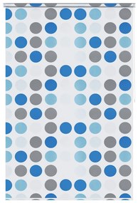 Sprchová roleta 140 x 240 cm kruhový vzor 142856