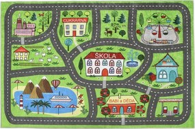 Bellatex Kobereček dětský Zelená,Šedá 100x150 cm