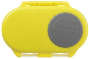 B.box Svačinový box malý Žlutý/šedý