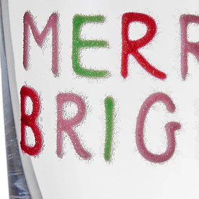 MERRY & BRIGHT Sklenice na vodu