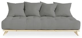 sofa SENZA by Karup - 90*200 cm natural (přírodní) + futon grey 746