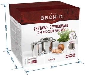 BROWIN sada Šunkovar 1,5kg + hrnec