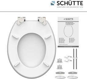 Eisl Sanitär WC prkénko MDF Soft Close Water Drop High Gloss 80544