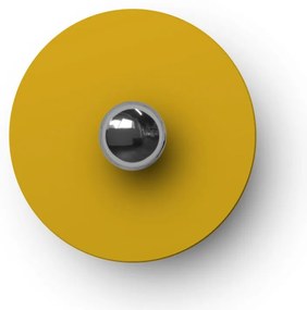 creative cables Mini ellepì 'Solid Color' ploché stínidlo pro závěsné i nástěnné lampy a světelné řetězy, ⌀ 24 cm Barva komponentu: Světle zelená-citrónově žlutá