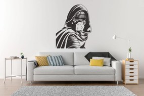 Lepy.cz Samolepka na zeď Star Wars - Kylo Ren Velikost (šířka x výška): 40x50cm, Barevná varianta: Bílá