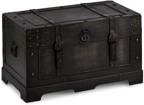 Sada 3 dřevěných dekorativních truhlic Furnhouse Trunks Straight