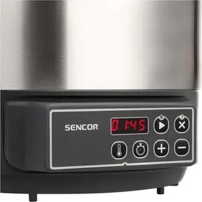 SENCOR SPP 3200SS stříbrná / Zavařovací hrnec / 27 L / 1800W