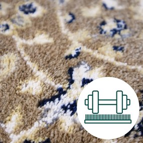 Angel Carpet, Kusový koberec Sultan 42 Beige, 80x150, béžová, kancelář